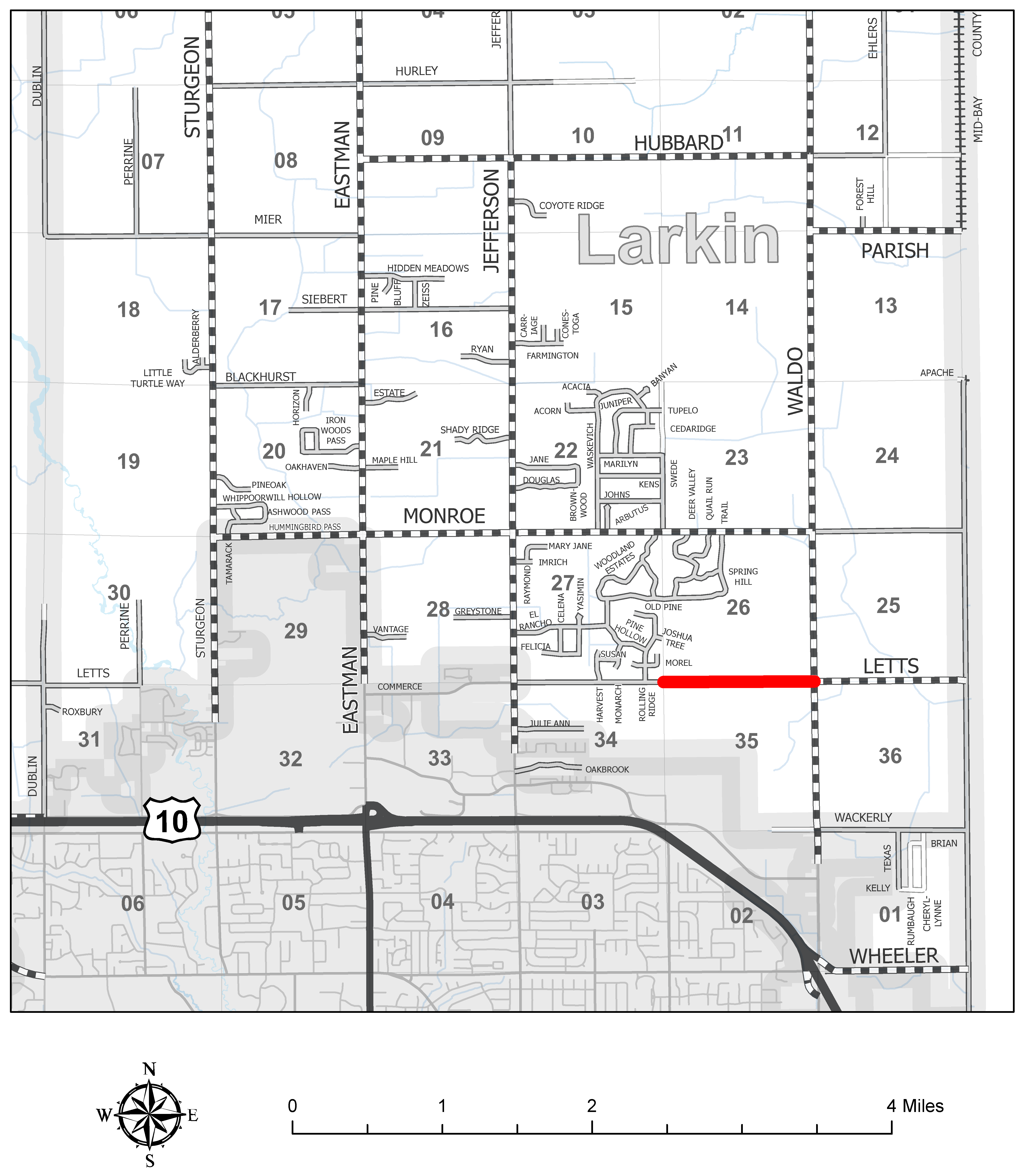 Letts Road Connector Study